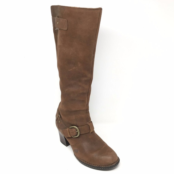Born | Shoes | Womens Born Knee High Boots Zip Up Shoes Size 7m | Poshmark